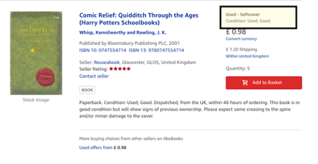 Second Hand Books Online Search | Best Price on Used Books